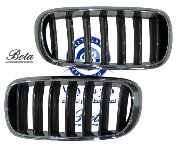 BMW X5 F15 (2014-2018), Radiator Grille - Black and Chrome (Left), Tai ...