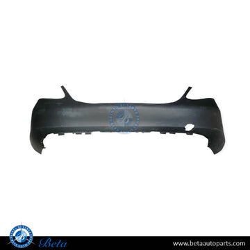 Mercedes C-Class W205 (2015-2018), Rear Bumper with Park Assist with M ...