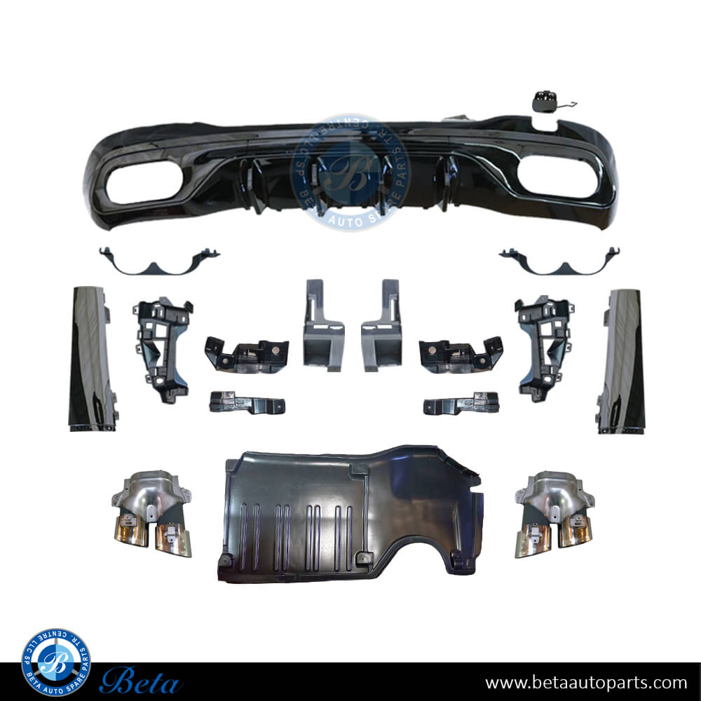 Mercedes C-Class W206 (2022-Up), Rear Diffuser AMG C43 Look, China, 20 ...