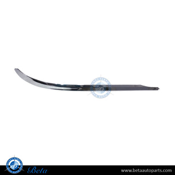 Mercedes S-Class W223 (2021-Up), Rear Diffuser Moulding AMG - Chrome ...