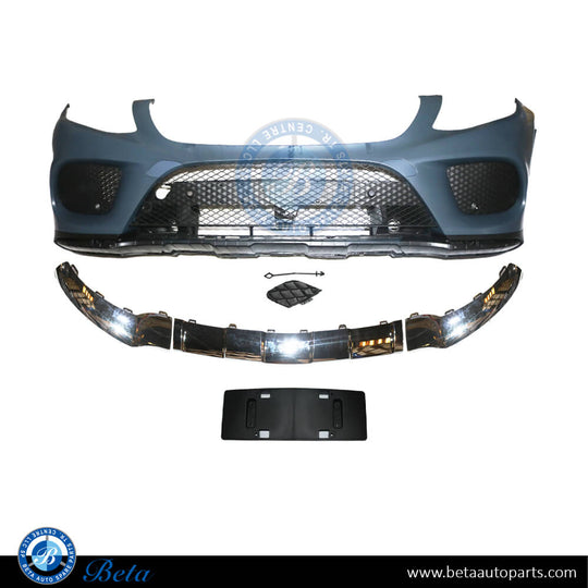 Mercedes GLE-Class C292 (2015-2018), Front Bumper Normal AMG with Acti ...