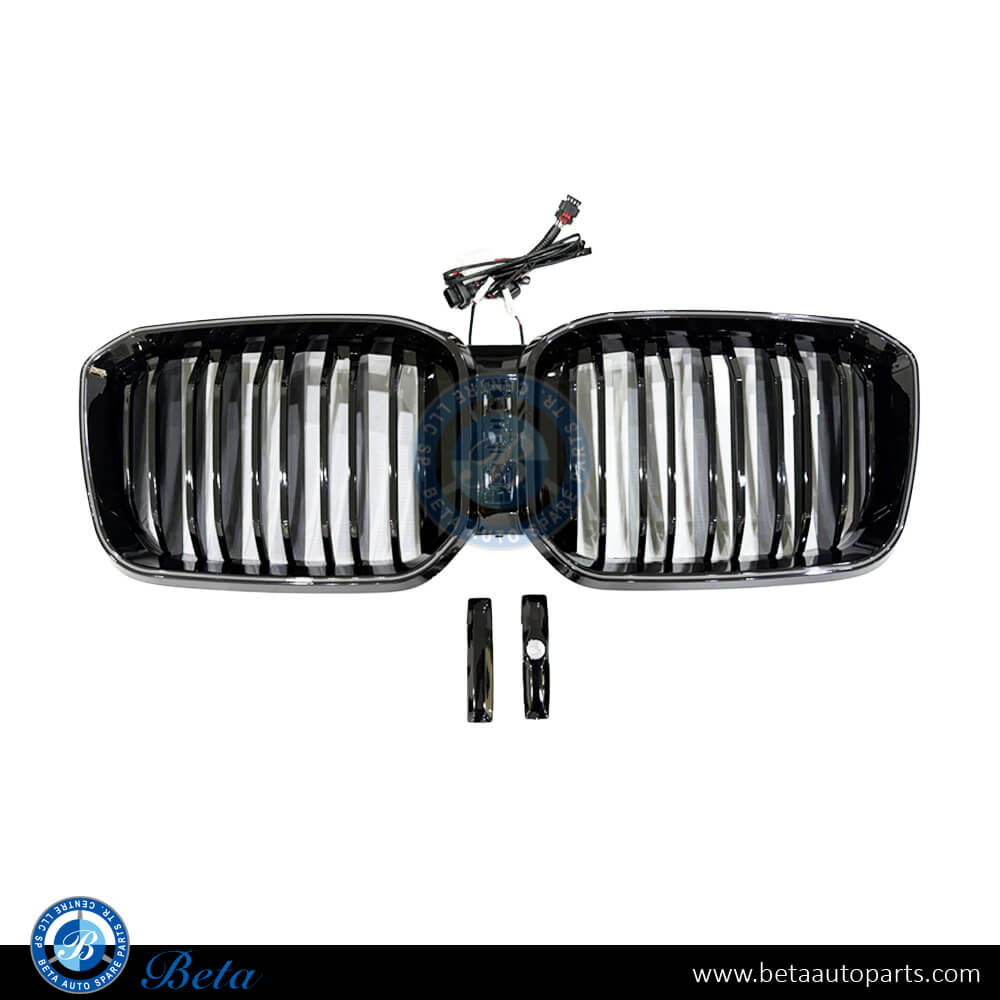 BMW X3 / X4 G01 LCI / G02 LCI (2022-2023), Radiator Grille M Look with ...
