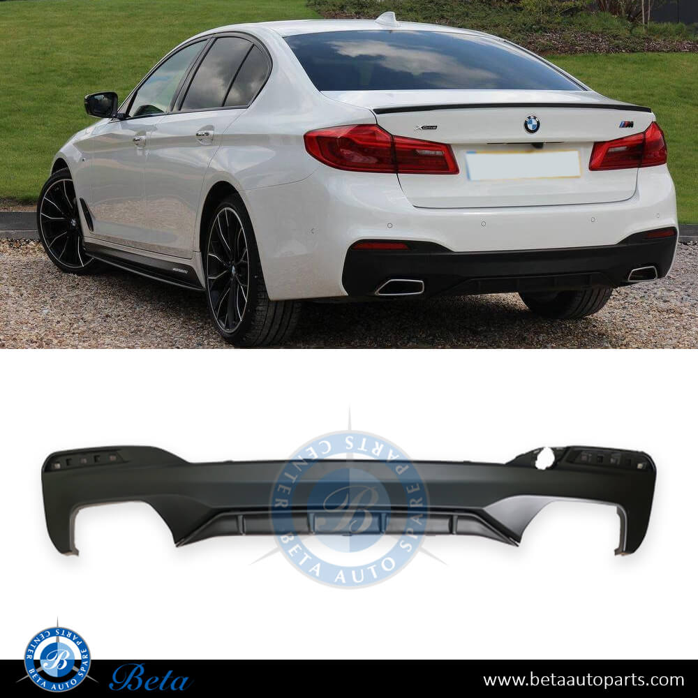 BMW 5 Series G30 (2017-2020), Rear Diffuser M-Performance for M550i (M ...