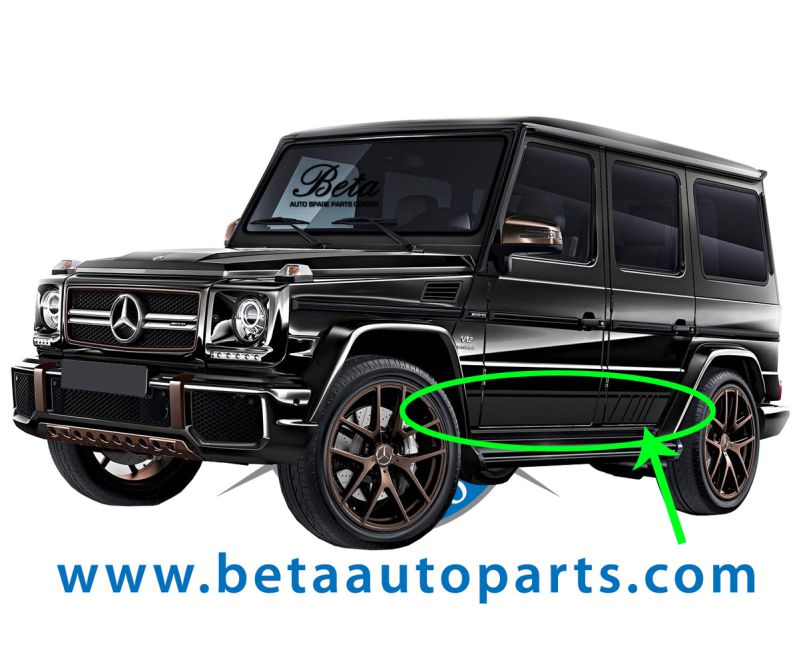 Mercedes G-Class W463 (1992-2017), Side Decals Sticker AMG G65 (Black ...
