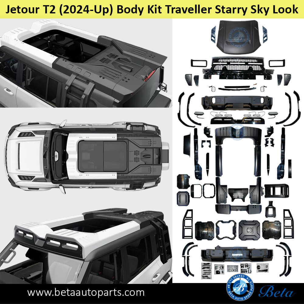 Jetour T2 (2024-Up), Body Kit Traveller Starry Sky Look, China – Beta ...
