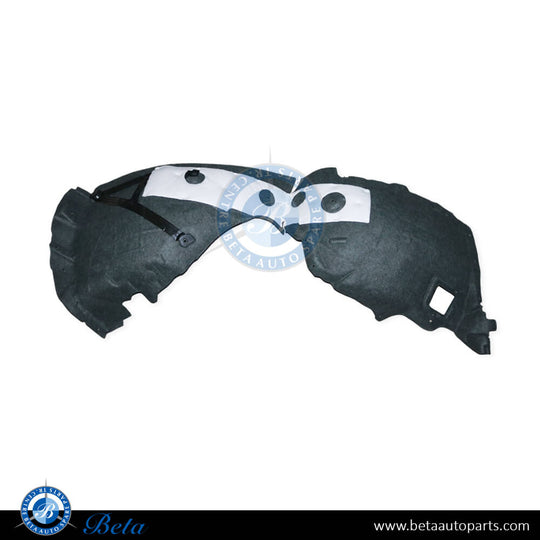 Range Rover Sport (2023-Up), Front Wheel Fender Liner Flannel (Left ...
