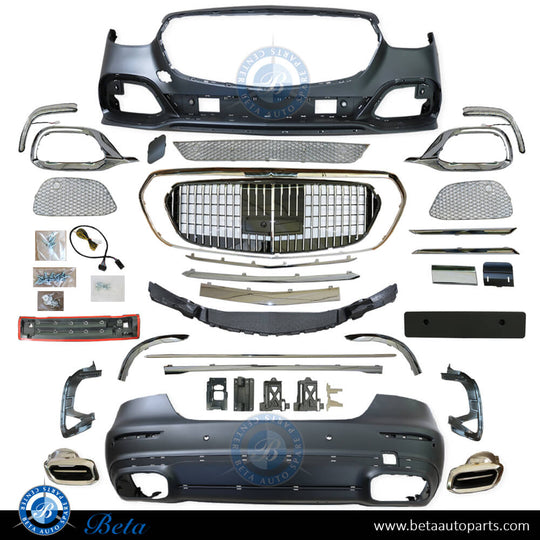 Mercedes E-Class W213 (2021-2023), Body Kit Upgrade To Maybach Look, C ...