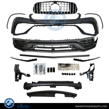 Mercedes GLC-Class W253 / C253 (2016-2019), Front Bumper AMG GLC63 Loo ...